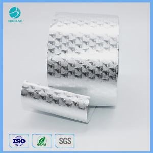 [Hot Item] Silvery Embossed Material Aluminum Foil Paper for Cigarette Packing Machine