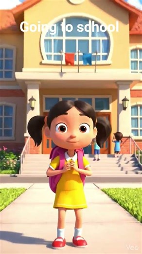 Going to school 🥰 #reels cutebaby #happy #friends #explore #school#shorts