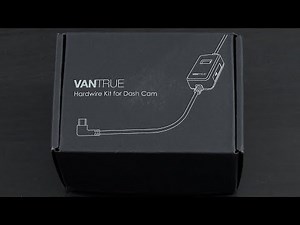 VANTRUE 10ft Type C USB OBD Hardwire Power Cable with LED Screen