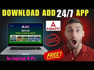 Adda247 App Laptop me Kaise Download Kare | How to Download Adda247 App in Laptop