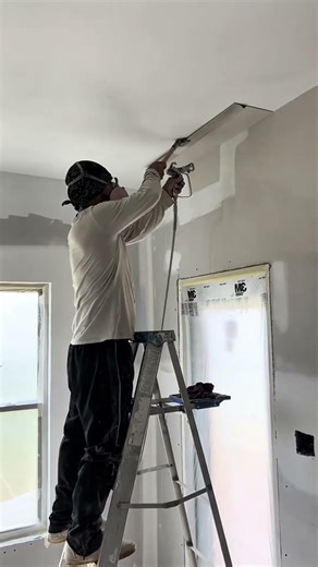 High-Speed Ceiling Painting: Master the Spray Shield Cutting-In Technique