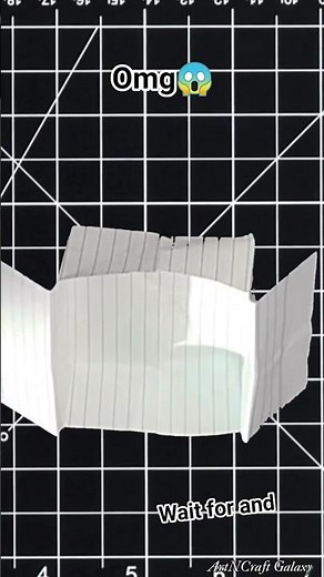 DIY Mini Paper Dustbin- Useful school craft | #trendingshorts #viralshorts #craft