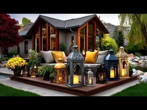 Tiny House Patio with Rustic Farmhouse Decor | Cozy Outdoor Living Ideas You’ll Love