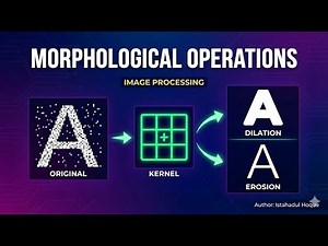 Morphological Operation | Binary Image Analysis | Pattern Recognition & Image Processing