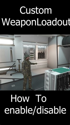 ✅ How to Enable or Disable Custom Weapon Loadout 😎 | GTA Online Short