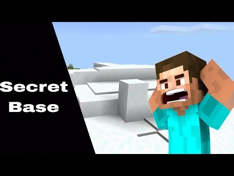 How to build a secret base in minecraft