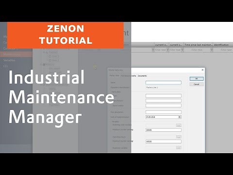 zenon Industrial Maintenance Manager