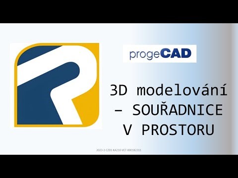 02 - ProgeCAD - souřadnice v prostoru