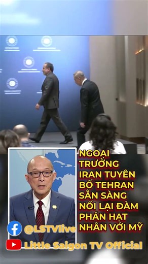 Ngoại Trưởng Iran tuyên bố Tehran sẵn sàng nối lại đàm phán hạt nhân với Mỹ