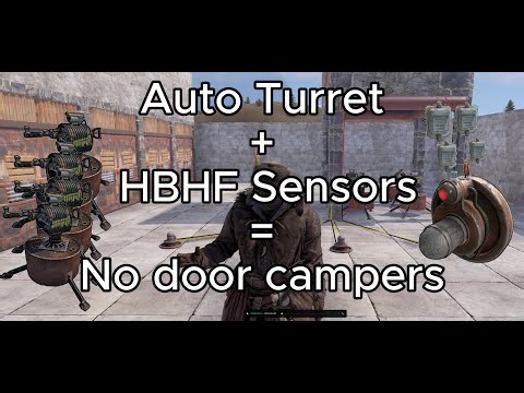 Auto Turret + HBHF x4 - Rust