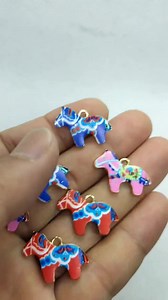 15*22mm Colorful Enamel Horse Charm Cartoon Pinto Charms Pendant for Bracelet DIY Earring Necklace Key Chain Jewelry Accessories 10 30 Pcs - Etsy