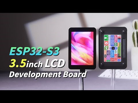 ESP32-S3-Touch-LCD-3.5, 480×320 IPS Touch Display,IMU + RTC + Power Mgmt + TF Slot#waveshare #esp32