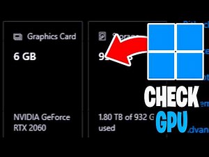 How To Check Graphics Card On Windows 10/11 - Tutorial