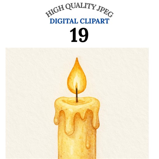 Candle Clipart Set, Cozy Candle Illustrations, Candle Graphics Pack, Candle Art Bundle, Fast Download, Commercial Use - Etsy