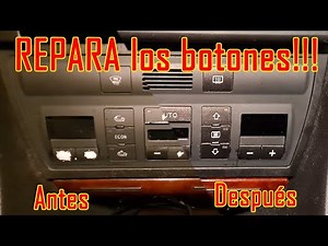 💡 Step by step, we RESTORE the climate control unit 💥 - Audi A6 C5 V6 2.4 97/04 - Juanlmatus.com