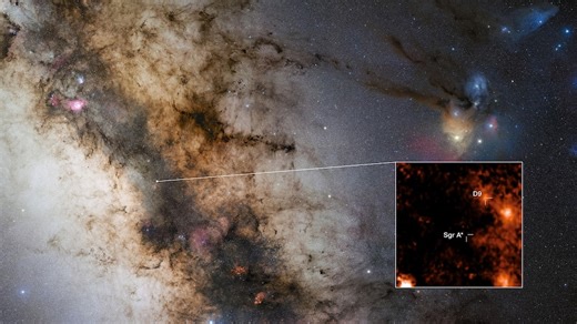 Binary star system found near the Milky Way's black hole