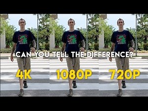 4K vs 1080P vs 720P - Can you tell the difference? (Contest Closed)