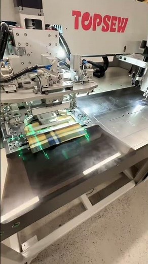 Welt heavy fabric pocket | Automatic sewing machine