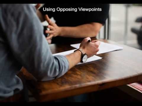 Using Opposing Viewpoints