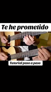 Como tocar te he prometido en guitarra acústica para principiantes explicacion de acordes y rasgueo paso a paso | Franky Soto