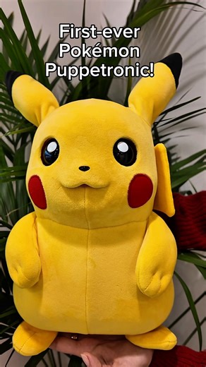 The first ever Pokémon Puppetronic has been revealed! ⚡💛 This adorable and expressive Pikachu Puppetronic by RealFX is available to preorder at Pokémon Center UK: https://pkmn.news/40kBcr0 | Pokémon
