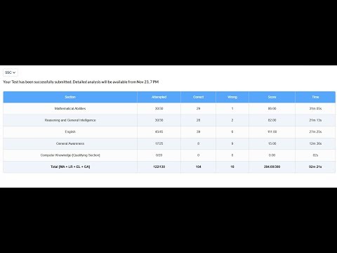 OLIVEBOARD Live Mock 21-23 November|Eduquity Pattern|SSC CGL Mains 2025