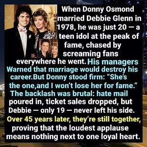 Donny & Debbie: The Love That Outlived Fame” #DonnyOsmond #TrueLoveStory #RealLoveWins #shortstory #love | Top Stories