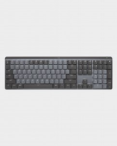 Buy Logitech MX Mechanical Wireless Illuminated Keyboard Clicky (English) 920-010757 - AlaneesQatar.Qa