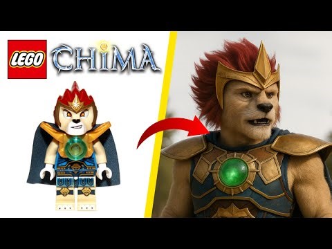 LEGO Legends of Chima Characters in Real Life