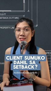 Client sumuko dahil sa setback? #architect #architecttips #SmartPropertyDesign | Architect Brendan & Ruffa