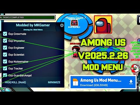 Update! - Among Us Mod Menu V2025.2.26