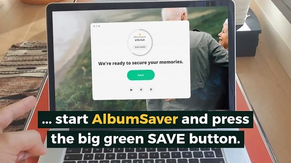 Watch AlbumSaver Overview and Instructions on Amazon Live