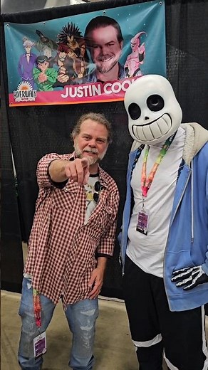 Sans meets Kirishima from My Hero Academia at Riverwalk Anime 2025 Convention