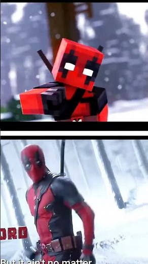 Deadpool Dances His Way Through Minecraft