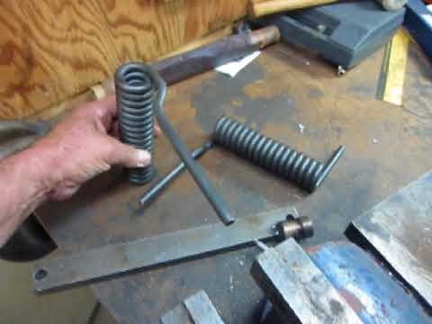 Adding Trailer Ramp Springs