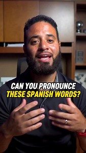 10K reactions · 738 shares | Can you pronounce these Spanish words?  #learnspanish #spanishteacher | Speak Spanish Faster | Facebook