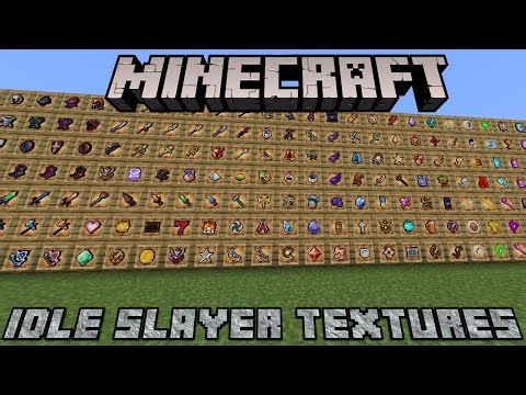 Idle slayer texture pack in Minecraft!