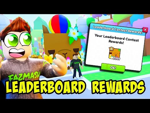 🔴LIVE | TITANIC BEACHBALL CAPYBARA Leaderboard Rewards In Pet Simulator 99