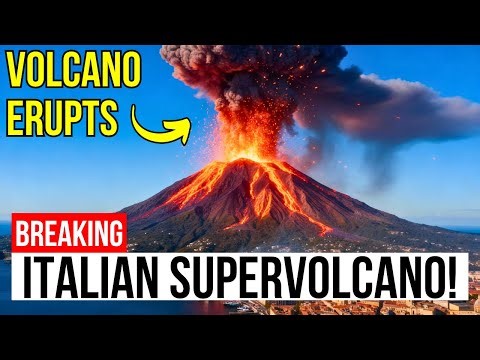 1 MIN AGO: Italy's Supervolcano Just Cracked — "Half Million People in the Blast Zone!"