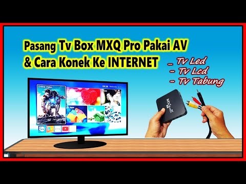 How to install an Android TV box with AV cable, turn a regular TV into an Android TV