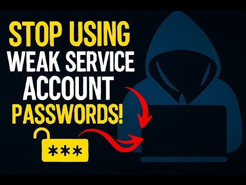 Service Accounts: The Hidden Backdoor Hackers Love AD Security Explained