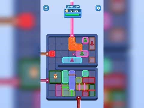 Water out puzzle Level 329 Solution Walkthrough