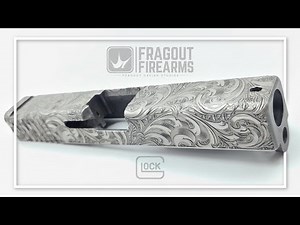 First Glock Slide Wrap Around Laser Engraving Attempt