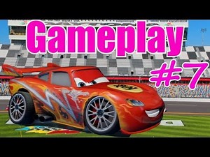 PS3 Cars 2 Video Game Part 7 - Lightning McQueen (Dragon) Hit The Road Playstation 3 and Xbox360