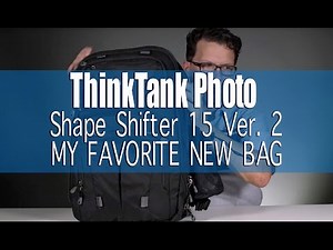 ThinkTank Photo Shape Shifter V2 - My new favorite photography backpack!