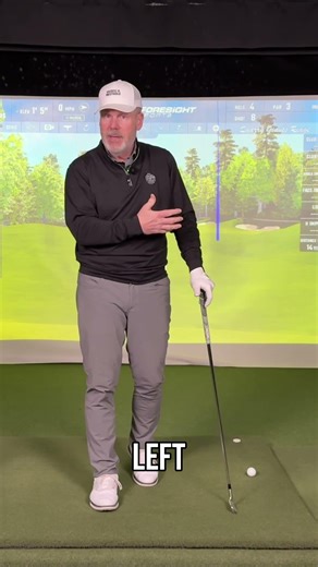 Aim Left for Success! Awesome alignment nugget🏌️😉 #shorts