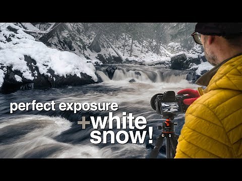 PERFECT Exposure & White Balance For Winter Landscape Photography