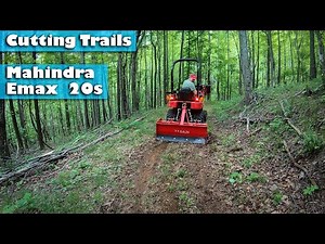 Mahindra Emax 20S Cutting Trails || Box Blading Trails || Subcompact Tractor