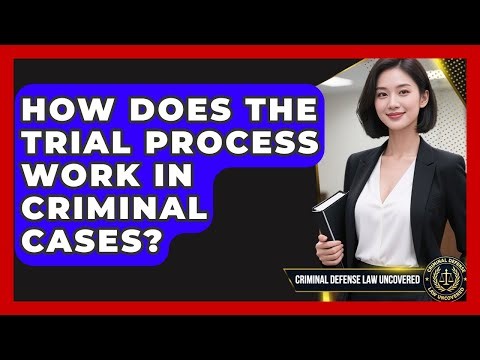 How Does the Trial Process Work in Criminal Cases? | Criminal Defense Law Uncovered News