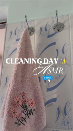 Satisfying Cleaning Day ASMR 🧹✨ #cleaningday #bathroomdeepclean #cleantok